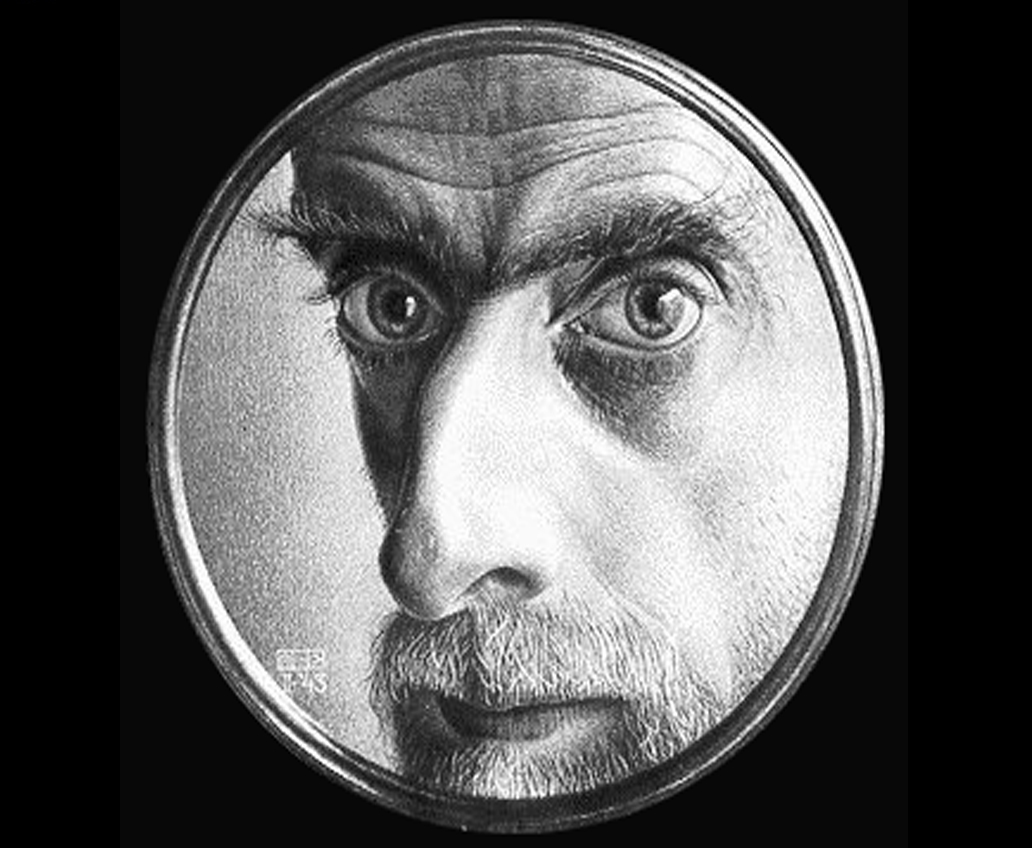 05. M.C. Escher. Self Portrait. 1943 | Tendências do imaginário